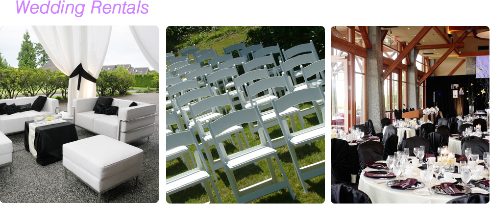 Celebration Party Rentals | Weddings & Events | Vancouver, Burnaby ...